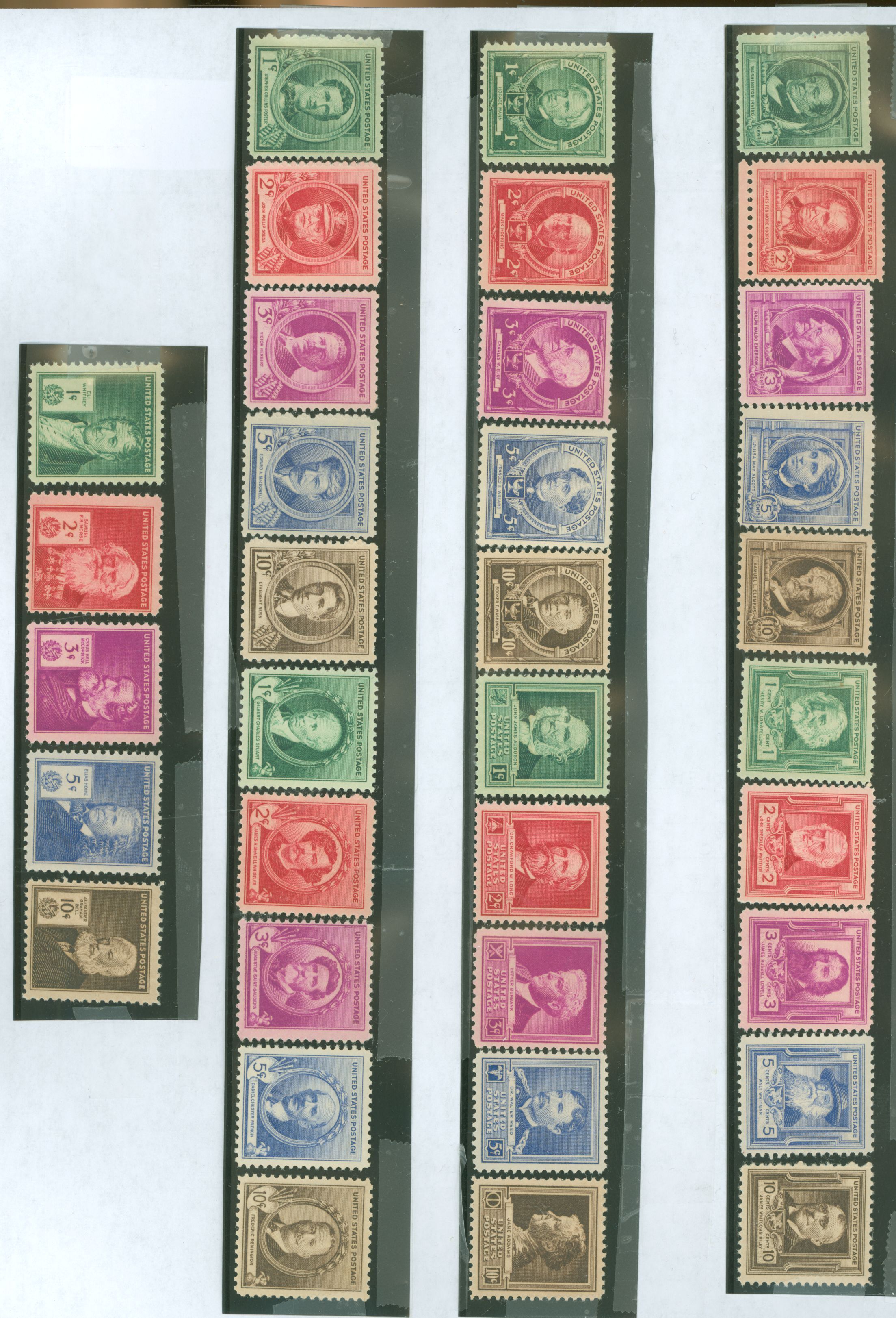 United States #859-893 Single (Complete Set) | United States, General ...