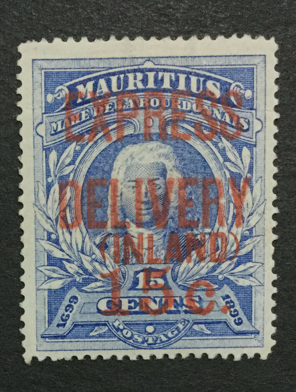 Mauritius SG #E2 1904 Mint OG H LOT #194539-2959 | Africa - Mauritius ...