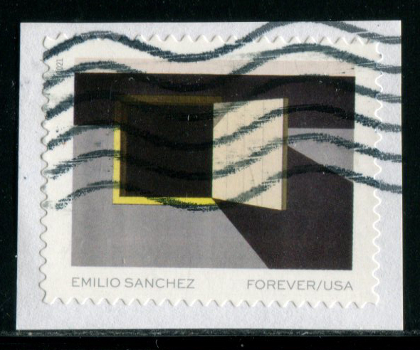5595 (55c) Emilio Sanchez SA, used on paper | United States, General ...