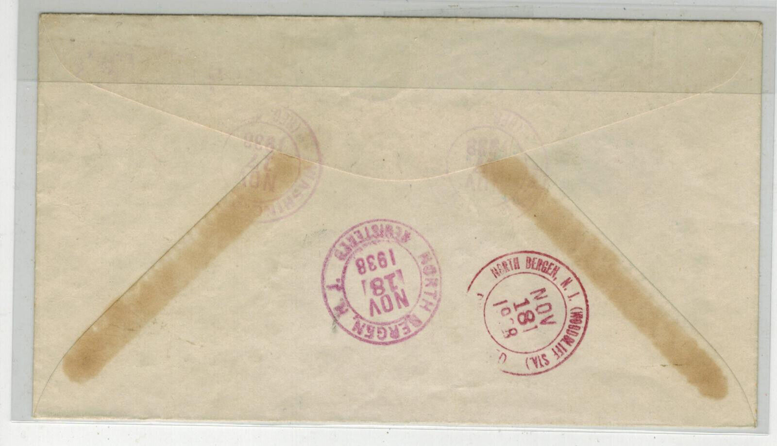 1938 Presidential Series FDC 834 High Value $5 Calvin Coolidge ...