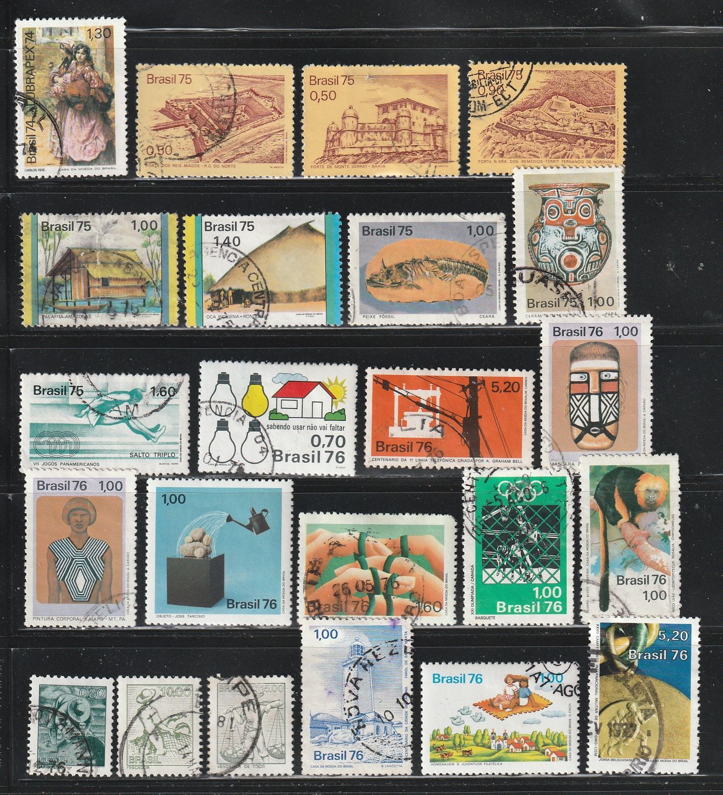 Brazil Lot O All The Stamps Are In The Scan, No Damaged Stamps ...