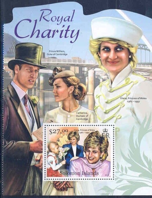 Solomon Islands Princess Diana, Prince William, Kate Middleton Souvenir ...
