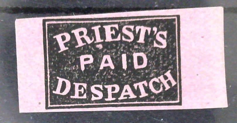Scott#121L Local - L238 Design - Forgery C - Priest's Despatch, Pa ...