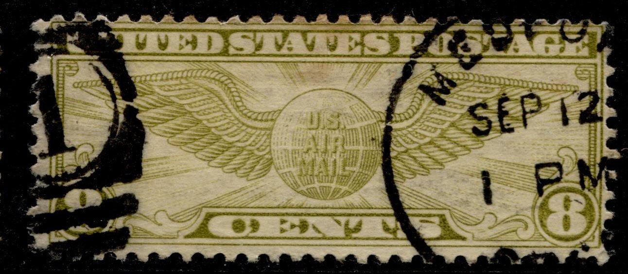 US Stamps #C17 Used AIR Post Issue | United States, Air Mail Stamp ...