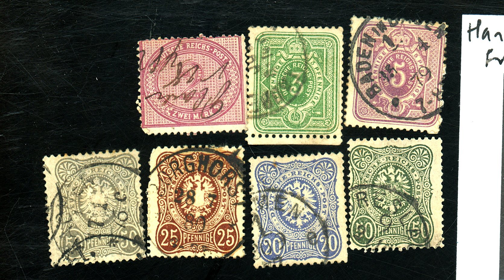 Germany #29-30 32-36 Used FVF HR CPL SM Flts Cat $60 | Europe - Germany ...