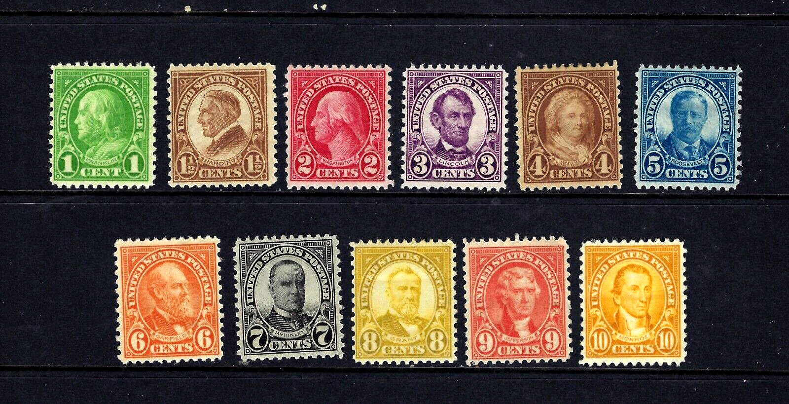 #632-634 635-642 US REG Issue SET of Mint-Fine-Vf | United States ...