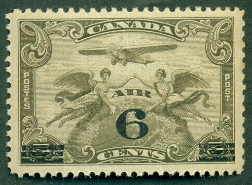 CANADA #C3, Mint Never Hinged, Scott $20.00 | Canada, Air Mail Stamp ...