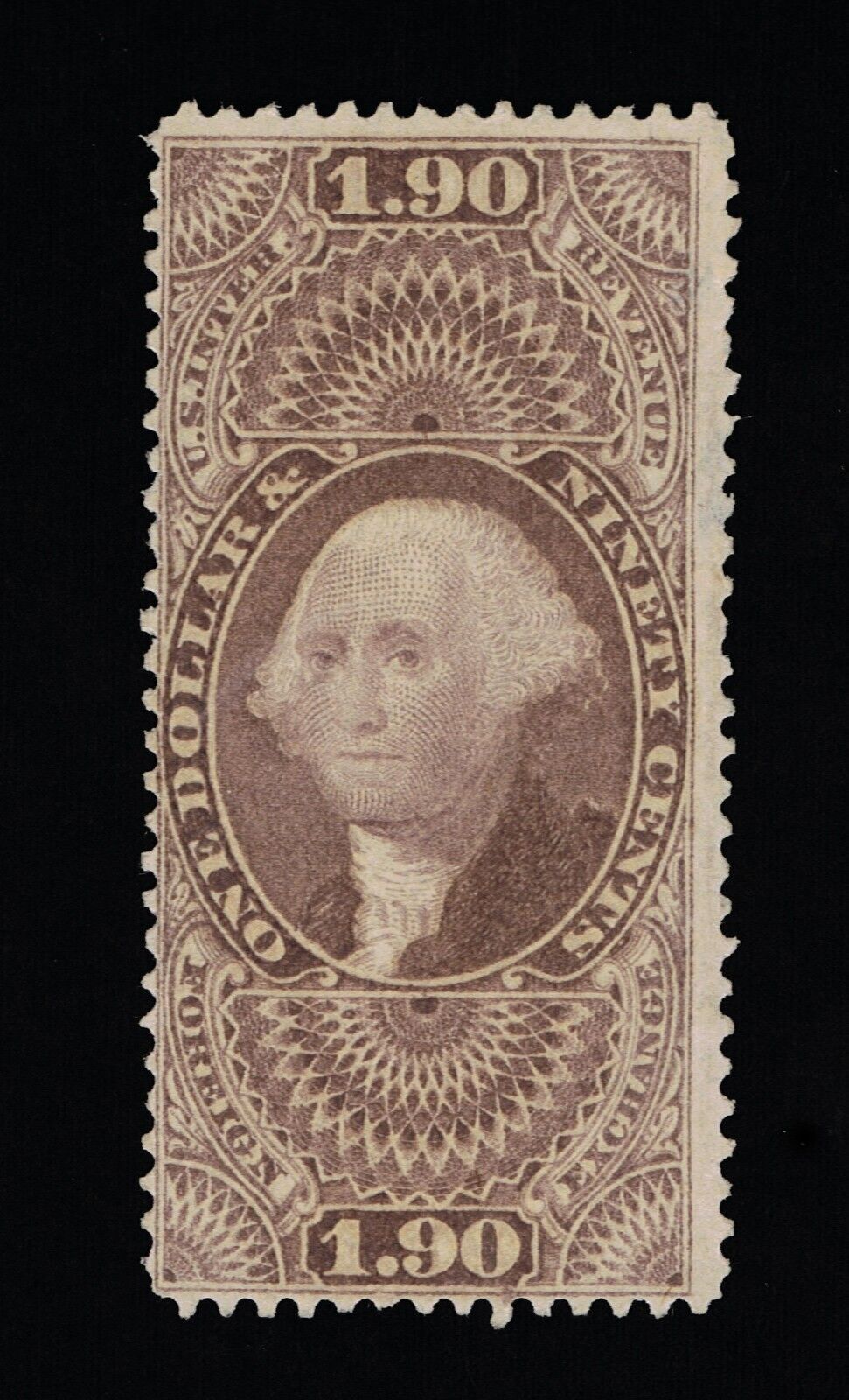 Excellent Genuine Scott #R80C Fine 1863 Purple 1st Issue REV Foreign ...