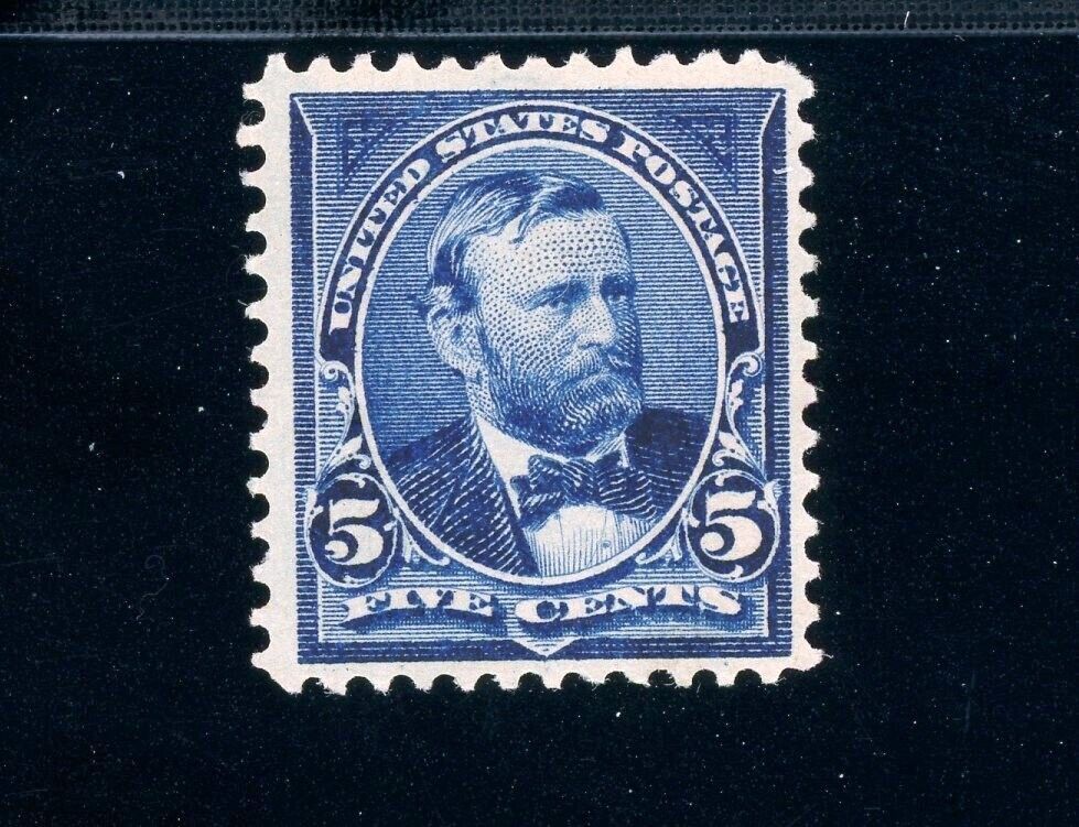 USAstamps Unused VF US Serie of 1898 Grant Scott 281 OG MHR | United ...