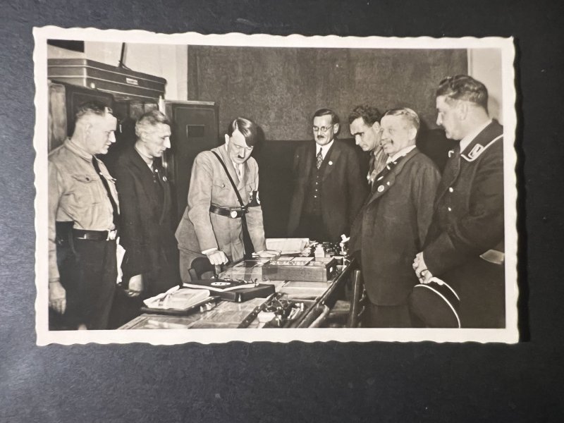 Mint Nazi Germany Postcard RPPC Fuhrer Hitler Meeting NSDAP | Europe ...