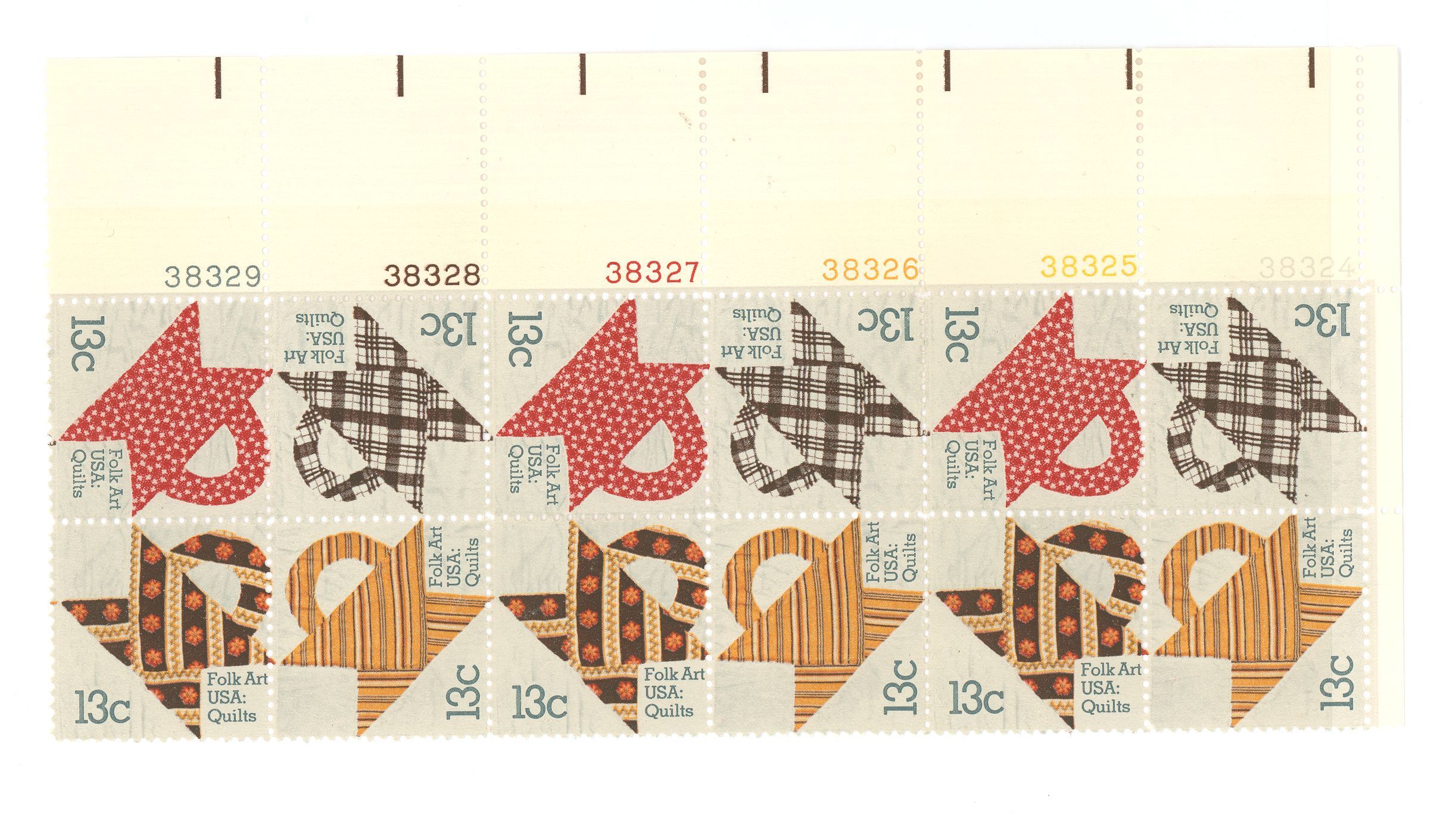 United States #1745-48 Mint (NH) Plate Block (Art) | United States ...