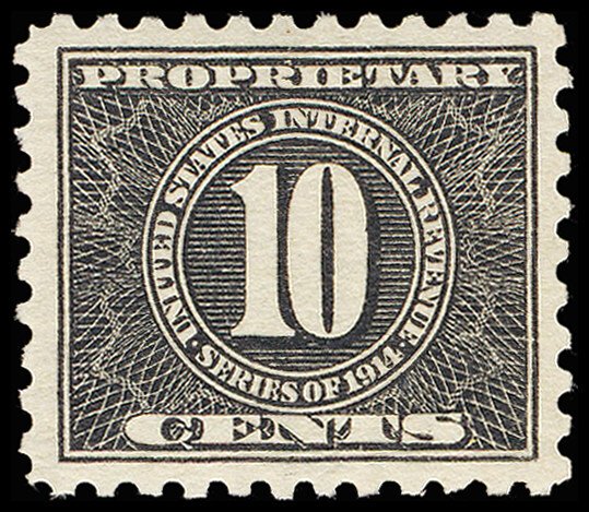 U.S. REV. Proprietary Rb63 Mint (ID # 118010) | United States, Revenues ...