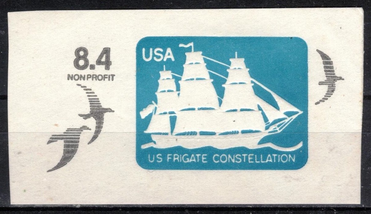 USA - Cut Corner - Scott U612 | United States, Postal Stationery Stamp ...