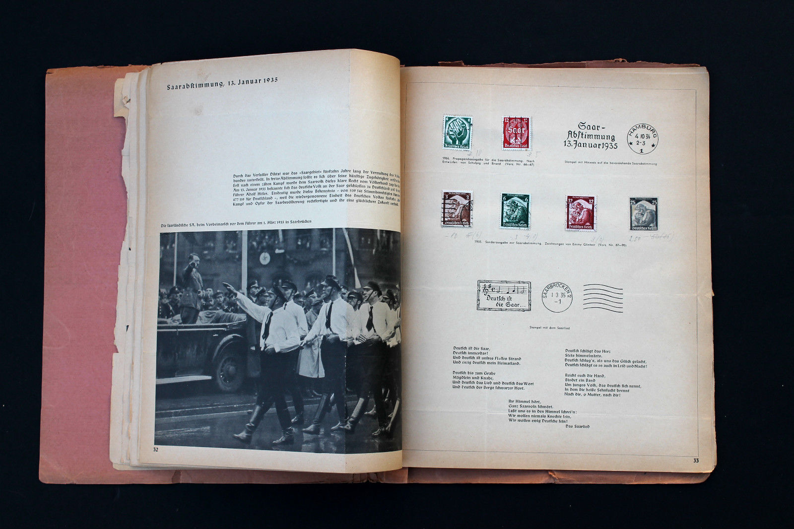 Germany Stamp Collection Amazing 3rd Reich Propaganda Stamp Album ...