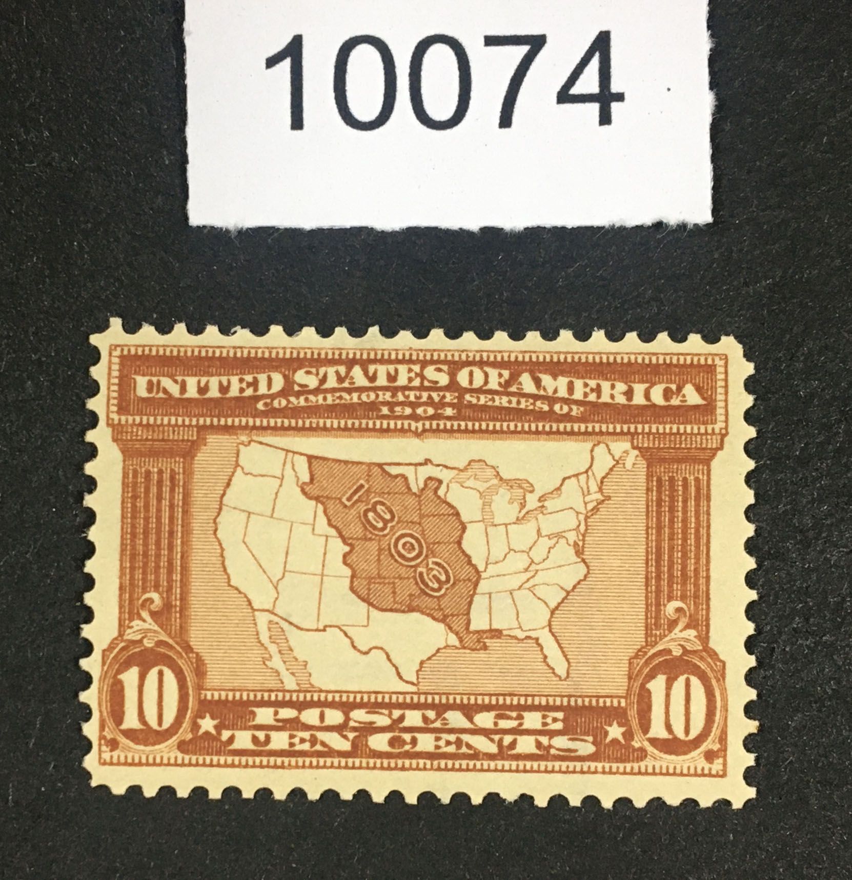 US Stamps # 327 Mint OG LH VF $125 LOT #D 10074 | United States ...