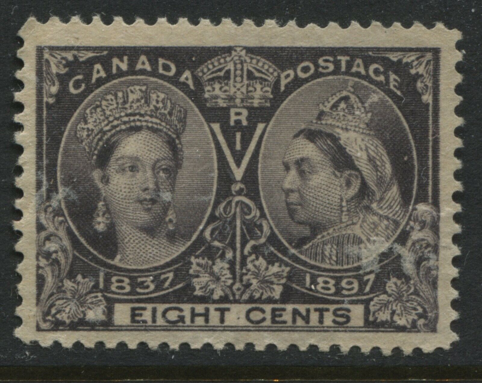 Canada 1897 8 cents Jubilee unused no gum JUMBO | Canada, Stamp / HipStamp