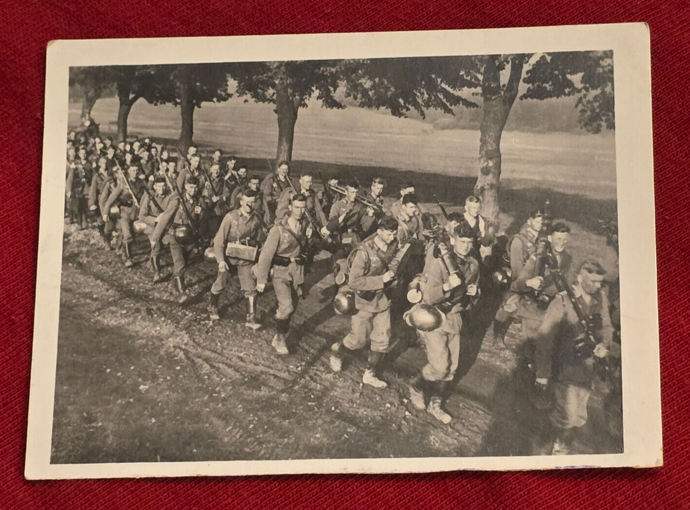 Wehrmacht Army Soldiers Heer on the Move! Military Wartime Photo WW2 ...