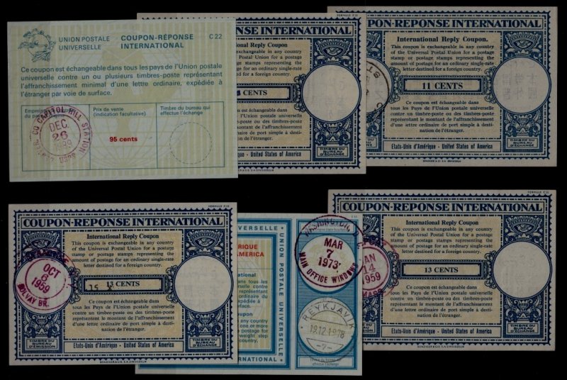 USA 6 IRC (intl. reply coupon) 1949-89 | United States, Stamp / HipStamp