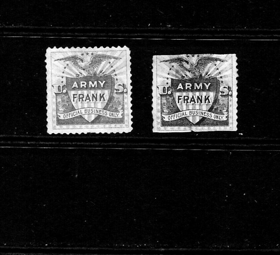 JASTAMPS: c1898 Spanish American War Army Frank Official Business ...