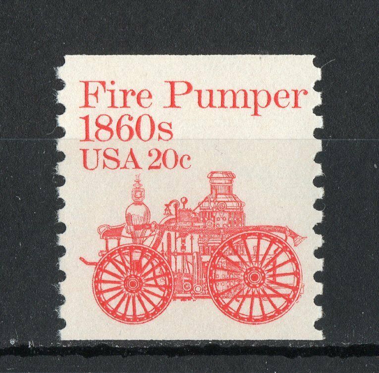 1908 * FIRE PUMPER * U.S. Postage Stamp COIL MNH | United States, Stamp ...