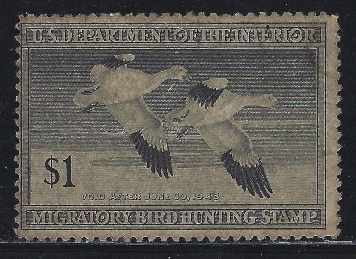 Scott # RW14 Lot D972 $1.00 Duck Hunting Stamp Mint NG | United States ...