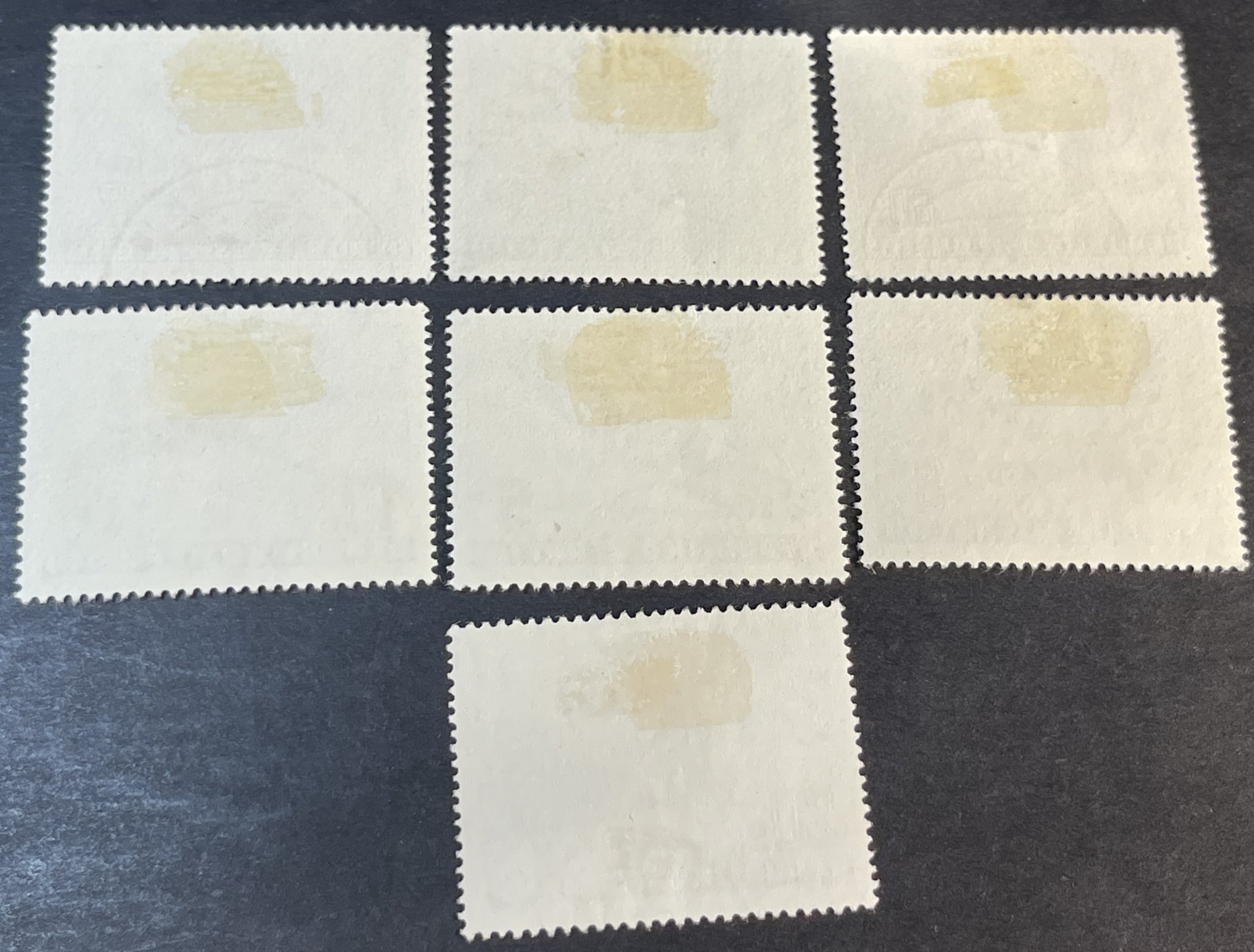 Austria # C54-C60-Used--Complete Set--Air-Mail--1950-53 | Europe ...