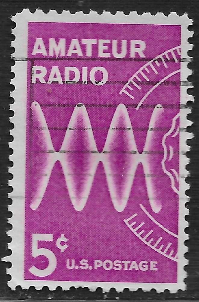 US #1260 5c Amateur Radio Waves and Dial | United States, General Issue ...