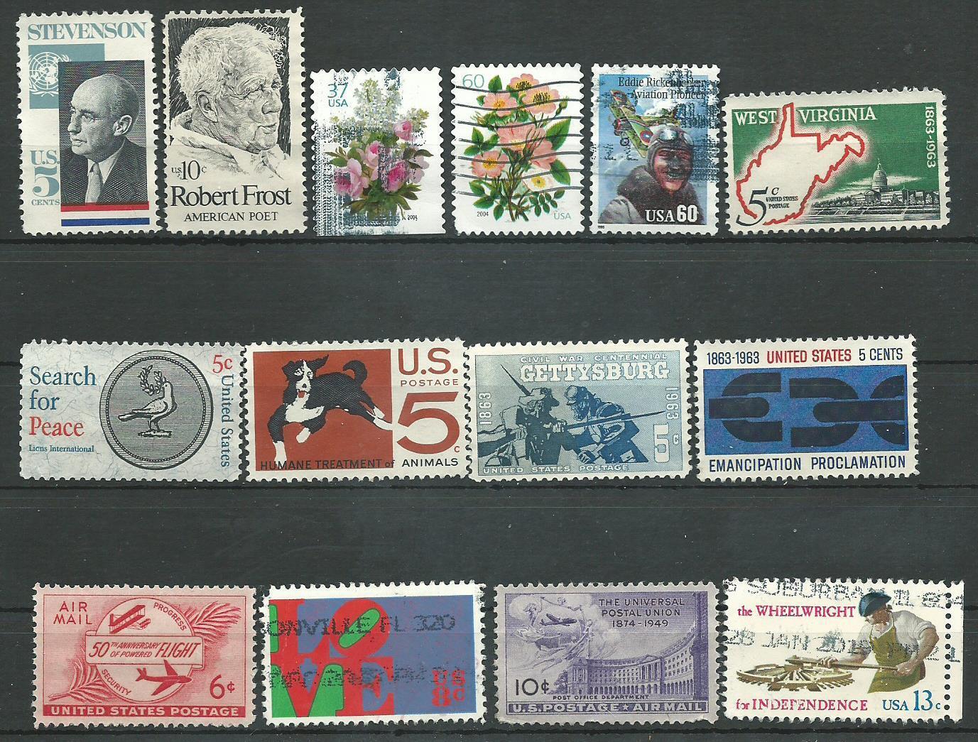 USA Lot 82 used PD | United States, General Issue Stamp / HipStamp