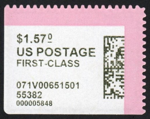 1CVP 43a - ($1.57) - Personal Computer Postage - die cut 10 1/4 - Used ...
