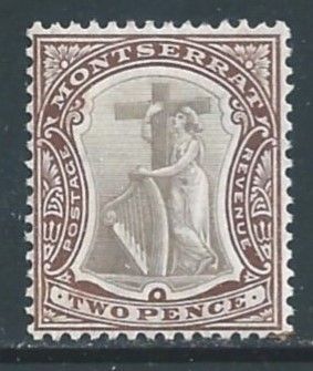 Montserrat #24 NH 2p Symbol of the Colony | Caribbean - Montserrat ...
