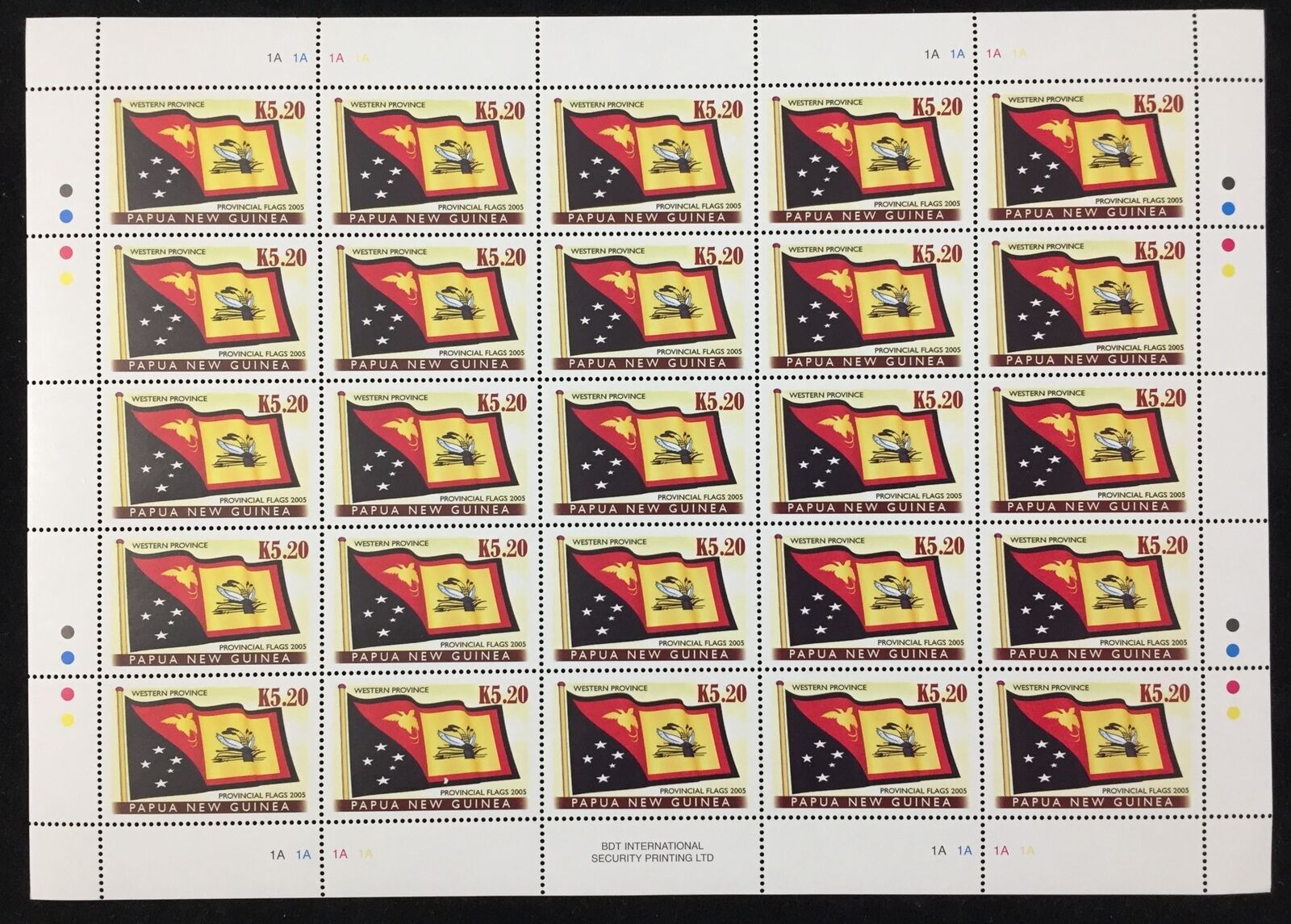 Papua New Guinea 2005 Provincial Flags MNH Sheets x 4 PAP58 | Australia ...