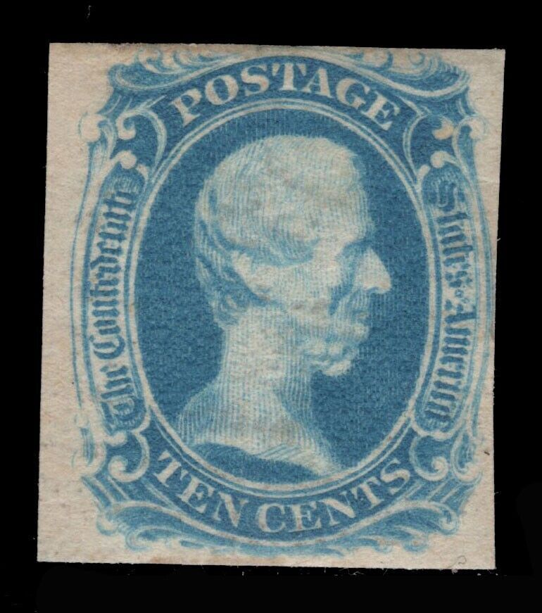 US Stamps CSA #9 VAR. Double Transfer Mint OG H PF Cert LOT #85857 ...