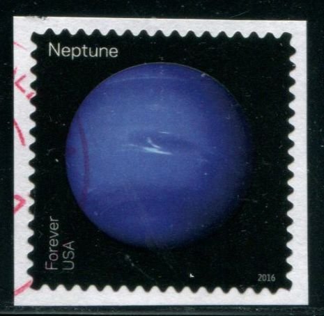 5076 US (47c) Neptune SA, used on paper | United States, General Issue ...