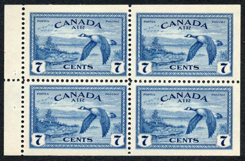 Canada SG407a 7c Booklet Pane of Four U/M Cat 20 pounds | Canada, Stamp ...