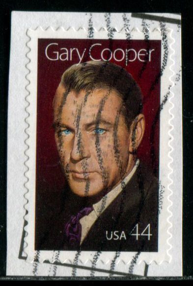 4421 US 44c Gary Cooper SA, used on paper | United States, General ...
