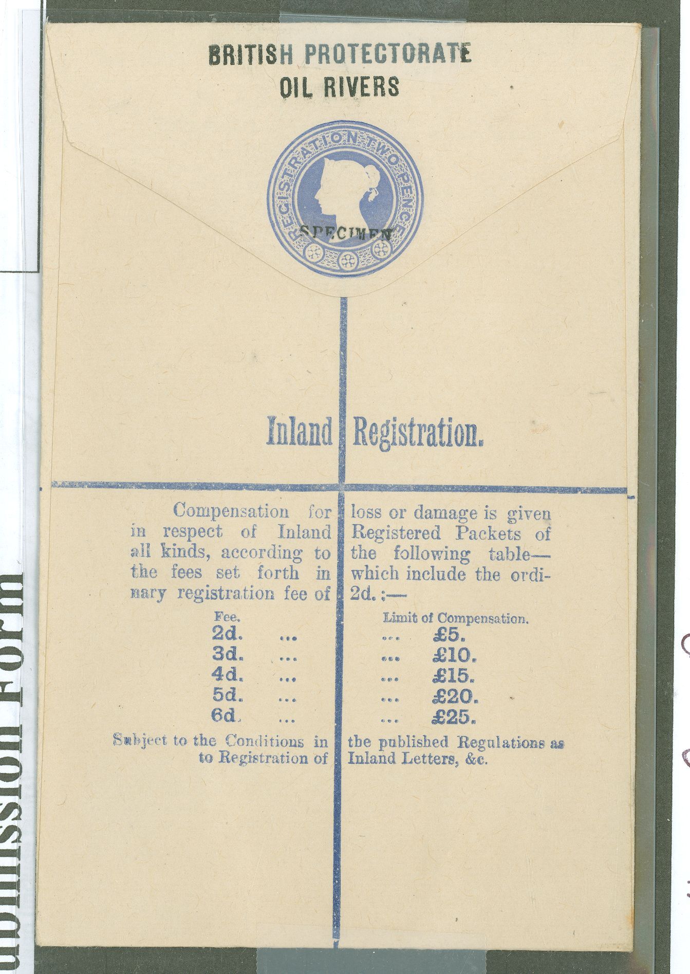 Niger Coast Protectorate (Oil Rivers Protectorate) # Unused | Worldwide ...