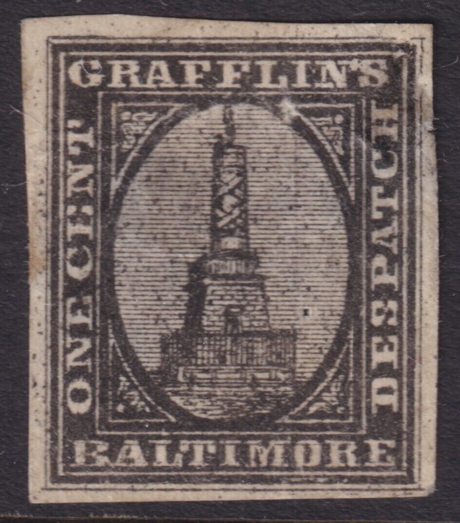 73L1 Grafflin's Despatch Baltimore, VF, Thinned, Used. CV $200.00 ...