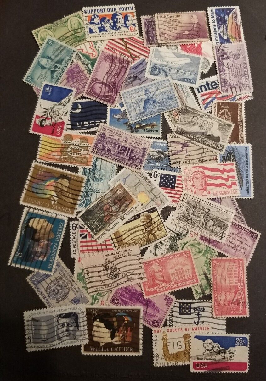US Vintage Postage Stamp Lot Collection Used T2380 | United States ...