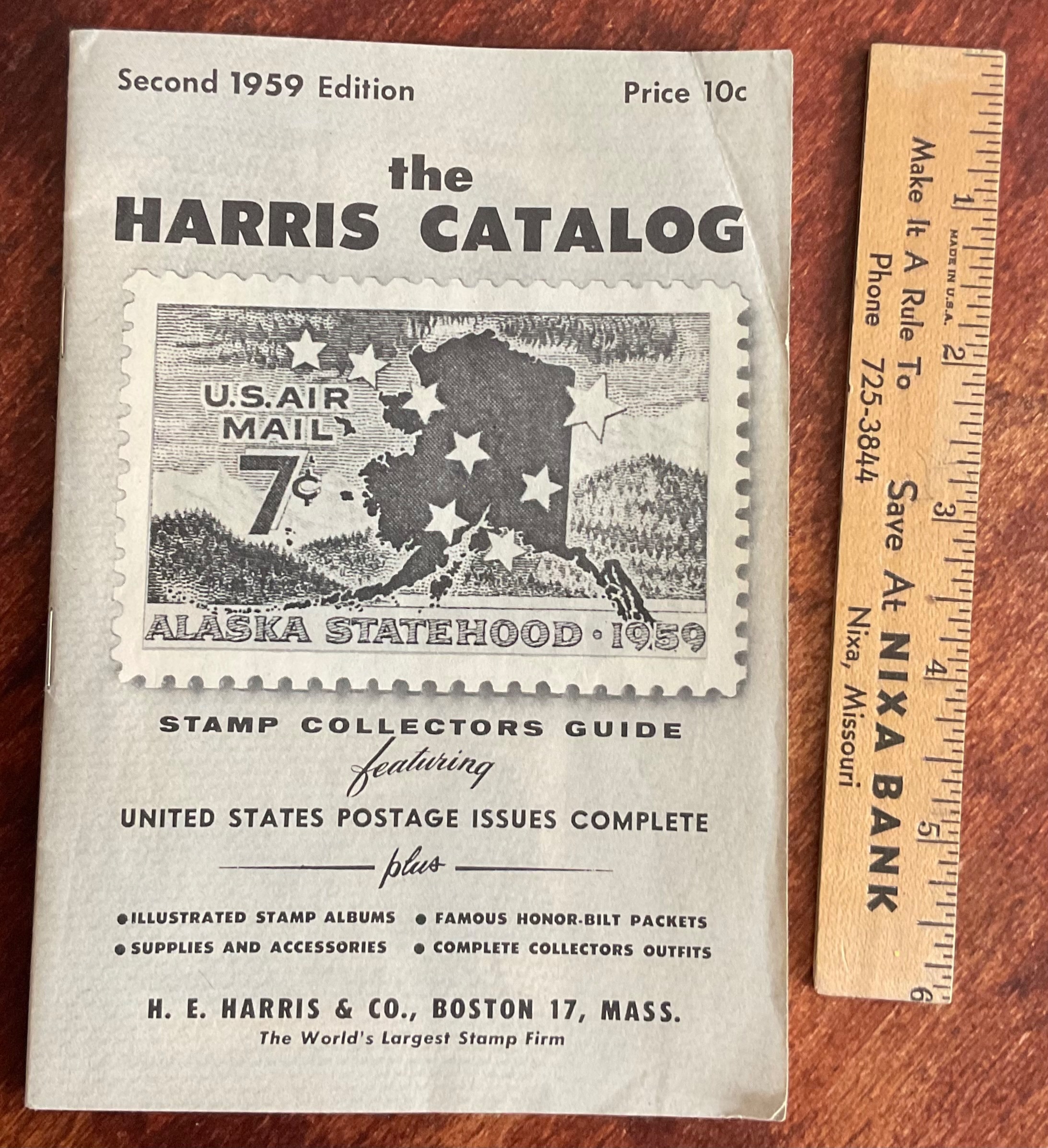 1959 H E Harris Catalog Stamp Collecting Guide Paperback Used 62 pages ...