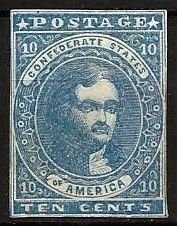 Confederate States C2 OG - See description | United States, Air Mail ...