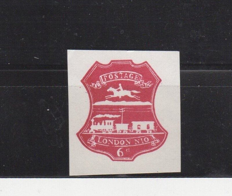Britain - Postage, London N10 6d Local Stamp Seal - NG | Specialty ...