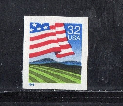 2919 * FLAG OVER FIELD* U.S. Postage Stamp MNH | United States, General ...