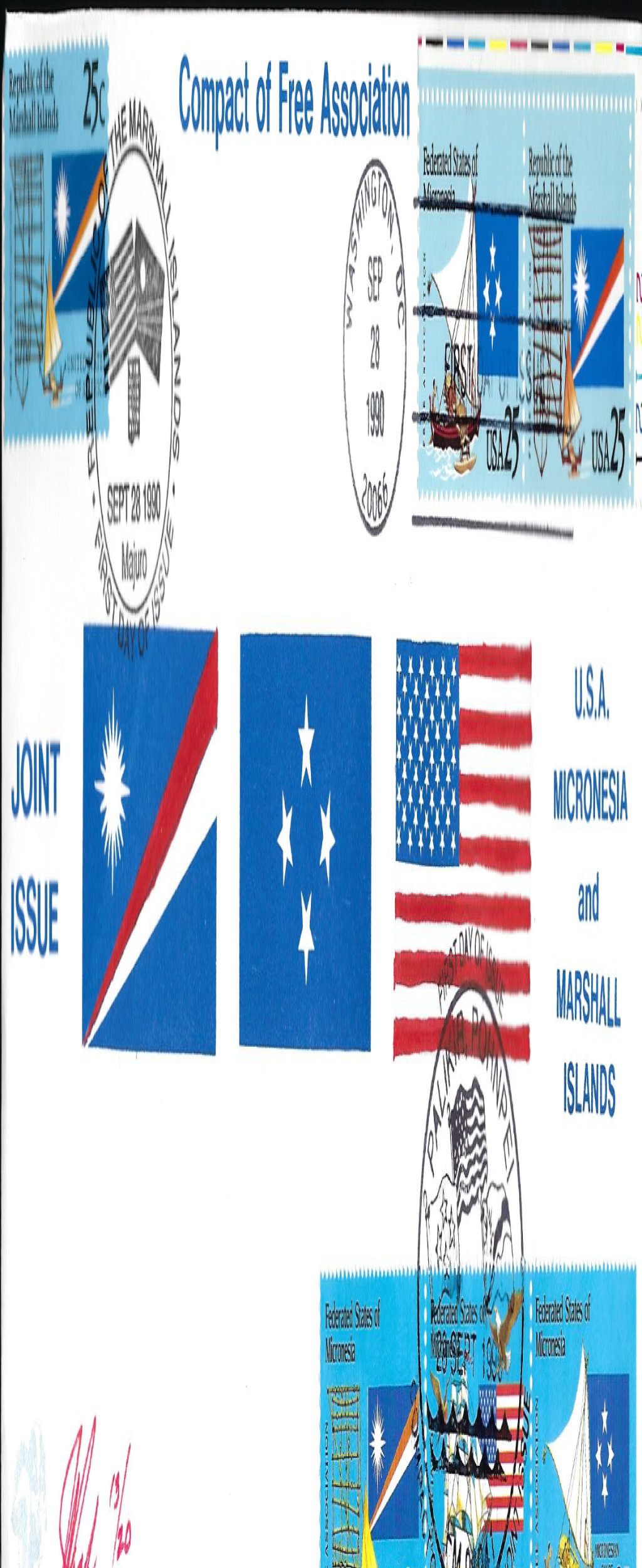 Pugh Designed Free Association w/Plate Selvage...13 of Only 20 created ...