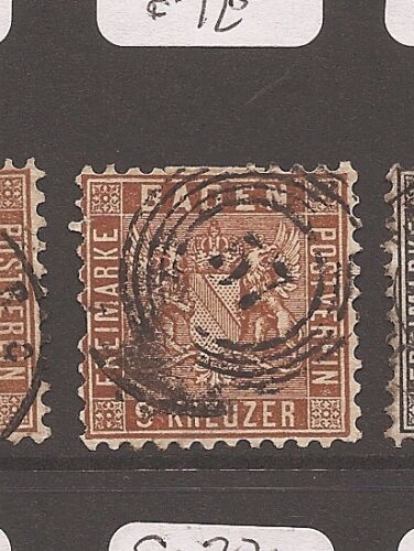 Germany Baden SC 17 5-rin 57 cancel VFU (3axf) | Europe - Germany ...