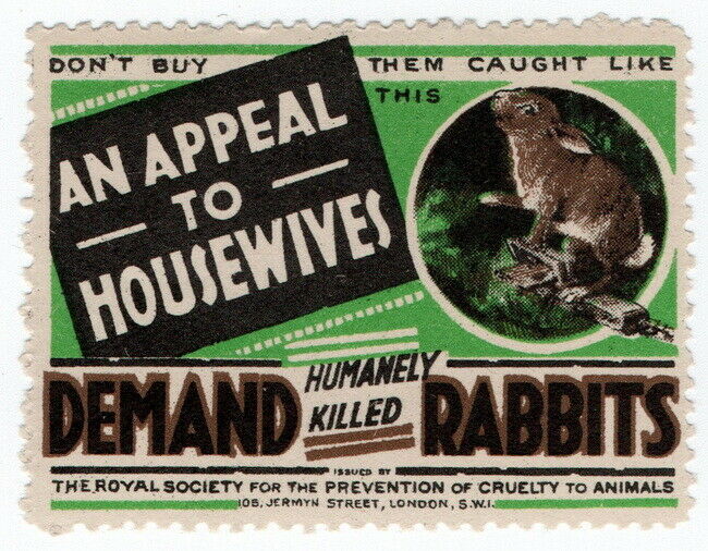 (I.B) Cinderella Collection : Humanely Killed Rabbits (RSPCA) | Great ...