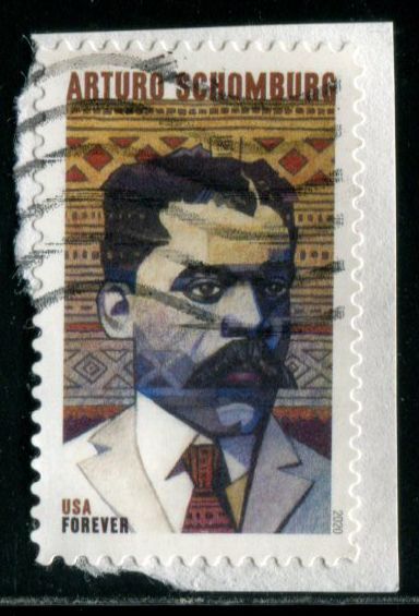 5472 US (55c) Voices of the Harlem Renaissance SA, used on paper ...