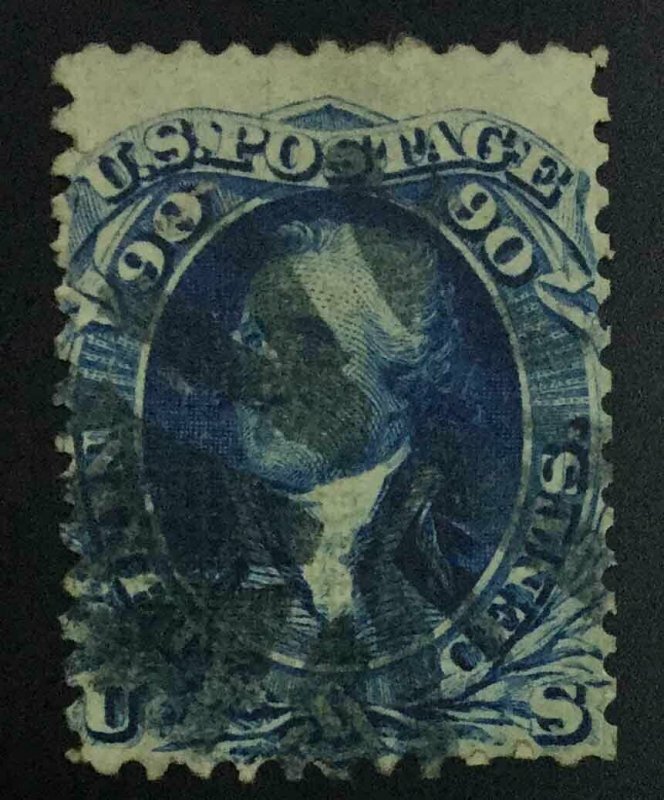 US Stamps #101 Genuine F Grill Used LOT #74077* | United States ...