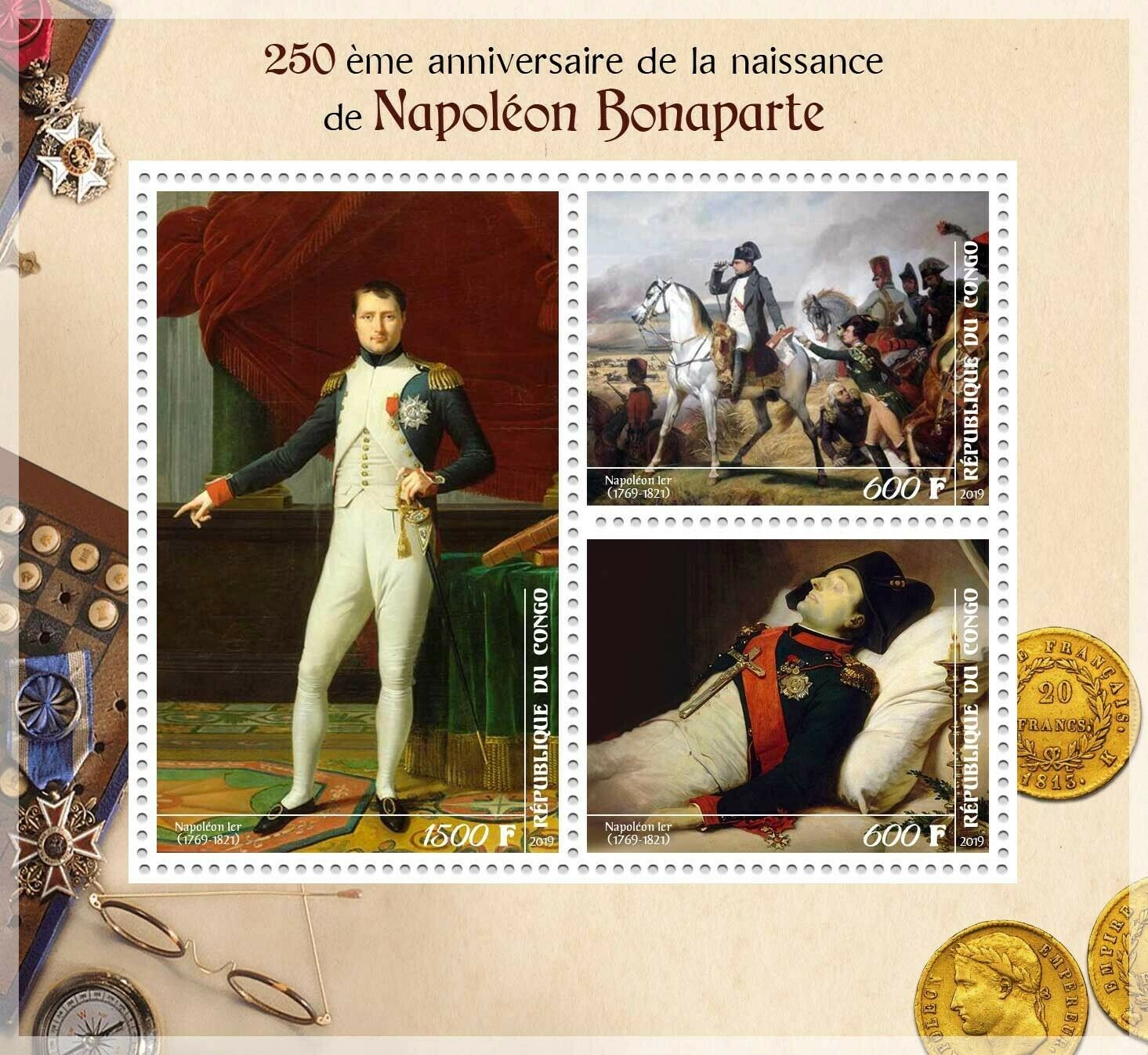 NAPOLEON BONAPARTE 250th BIRTH ANNIVERSARY HISTORY UNIFORM MILITARIA ...