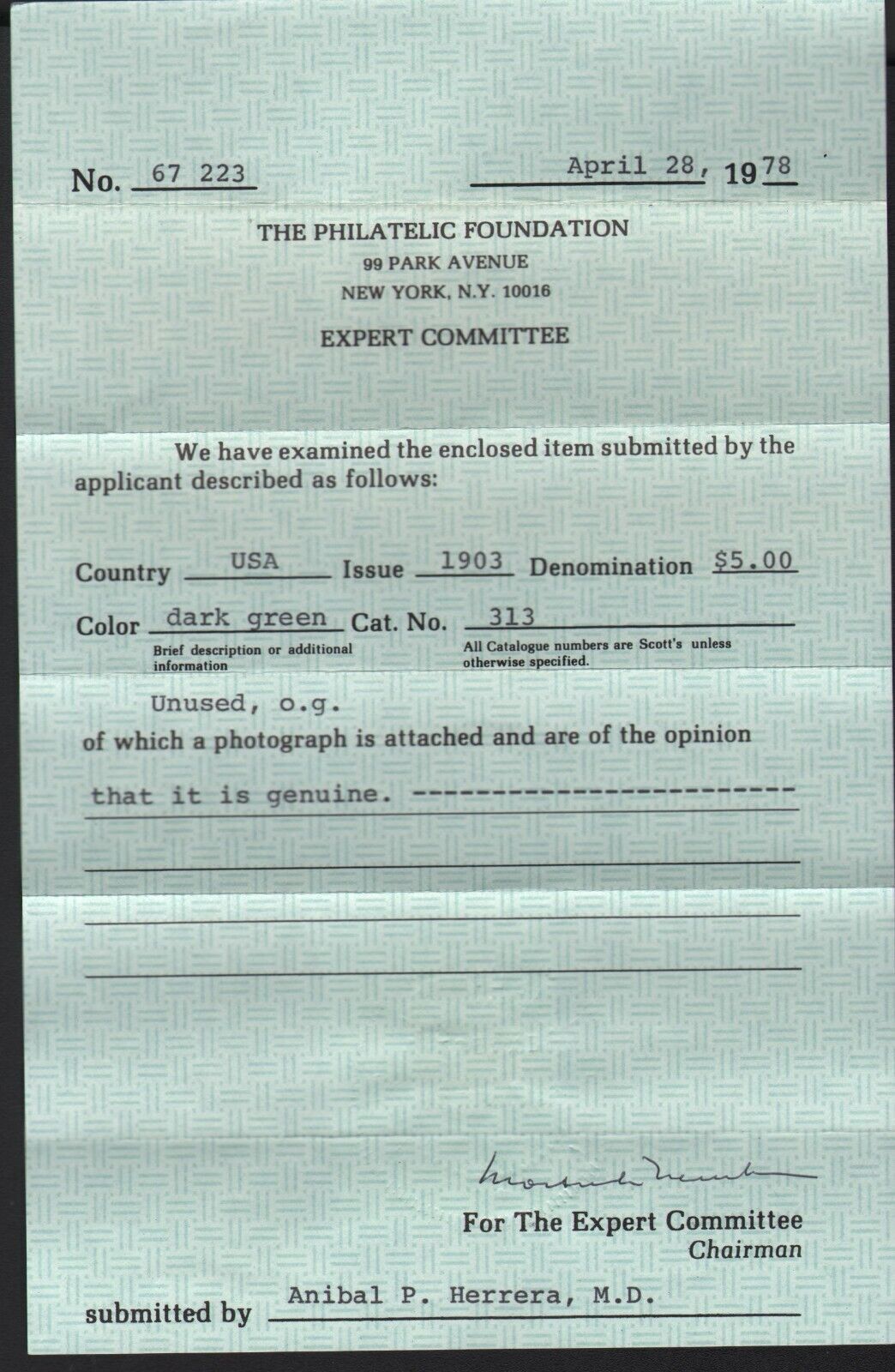 US Scott #313 Mint-Xf-Gem-Og-Nh W/ PF PSE Certs "Fantastic Stamp ...