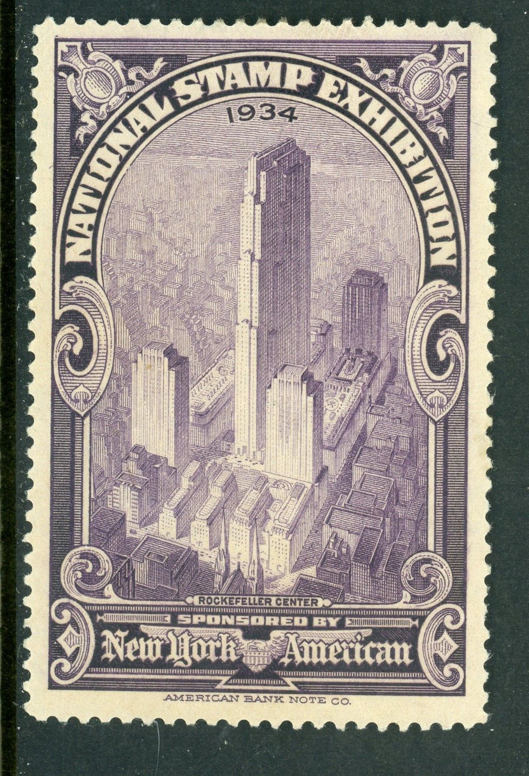 USA 1934 National Stamp Exhibition Stamp Mint W304 | United States ...